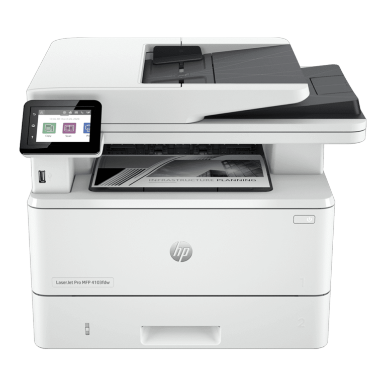 HP Laserjet Pro MFP 4103fdw Printer (Ch) - Wise-Tech