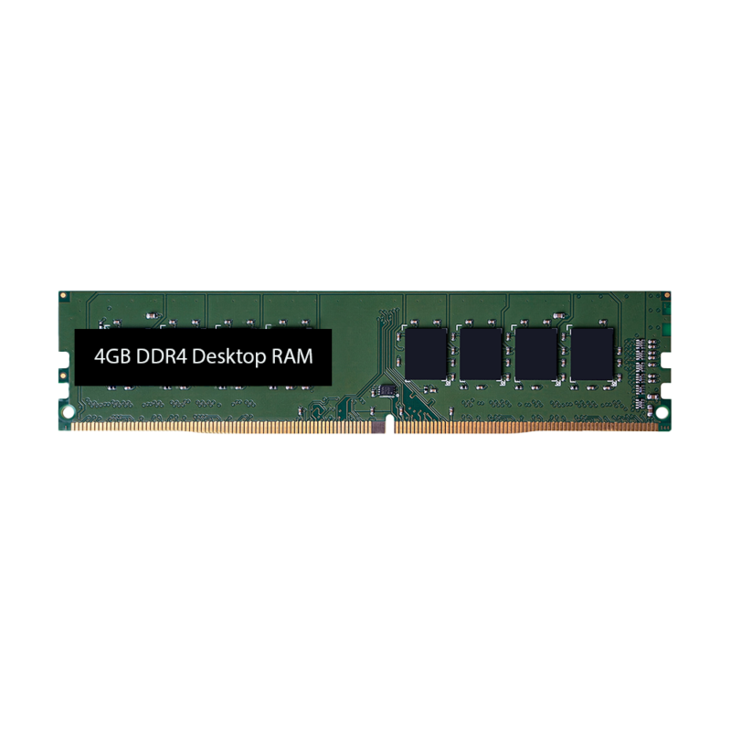 4 GB DDR4, Without Warranty Desktop RAM - Wise-Tech